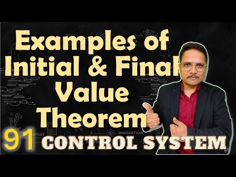 Initial and Final Value Theorem Solved Examples: Rules, Procedure, and Step by Step Solutions ...