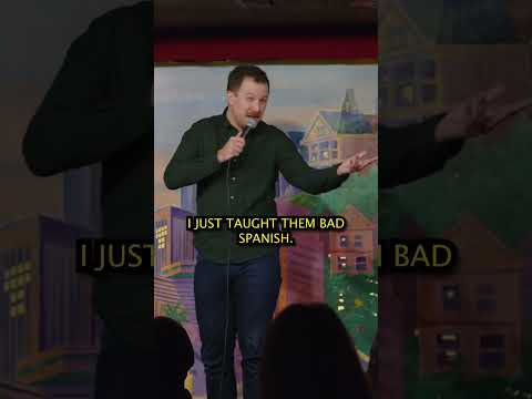 Teaching Spanish to my Latina girlfriend #Spanish #teacher #standupcomedy #funny #foryou