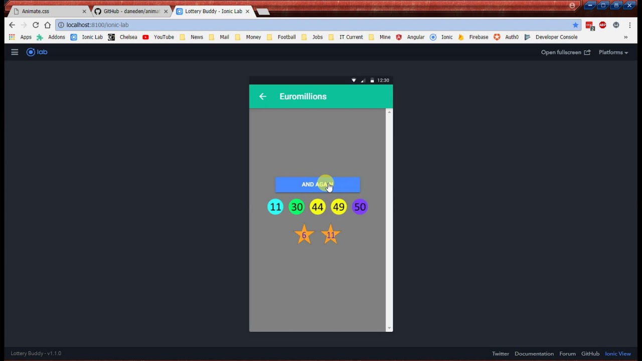 Ionic with animate.css ( Part 1 of 2 )