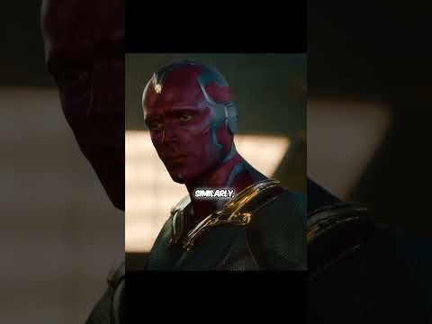 How was Thanos able to Crush Vision🤯 #thanos #avengers #marvel #shorts
