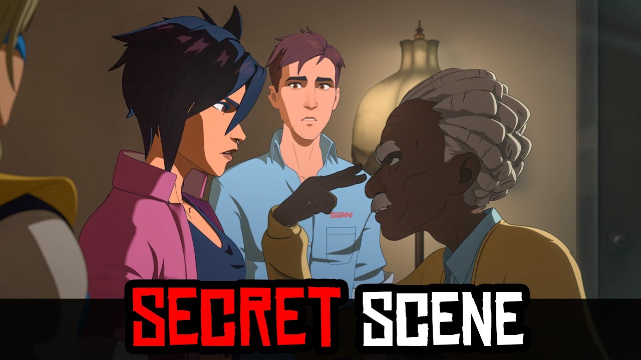 Yes… this secret scene is actually in the game - Dispatch