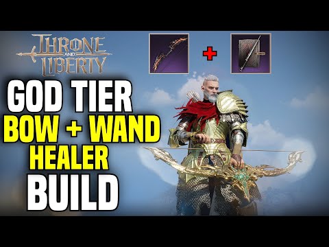 Best Bow/Wand Healer Build in Throne and Liberty! (PvE/PvP)
