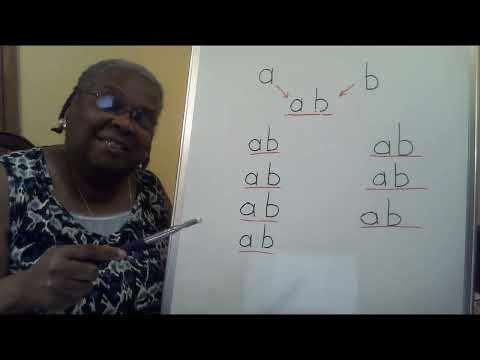 Make 2-3 Letter Words Using Blend AB