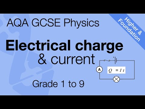 AQA GCSE Physics: Electrical Charge and Current | Equations and Examples