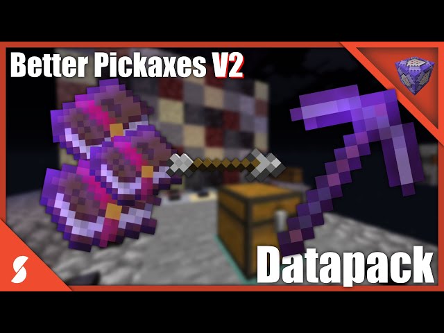 Better Pickaxes - 3 New Enchantments! Minecraft Data Pack
