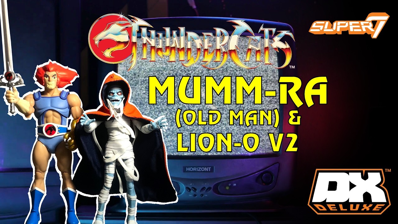 ThunderCats DELUXE Mumm-Ra & Lion-O by Super7