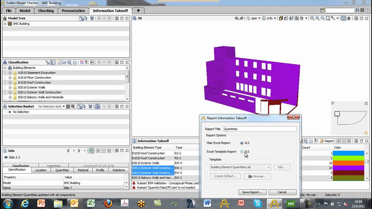 Solibri Model Checker v7 - ITO Layout