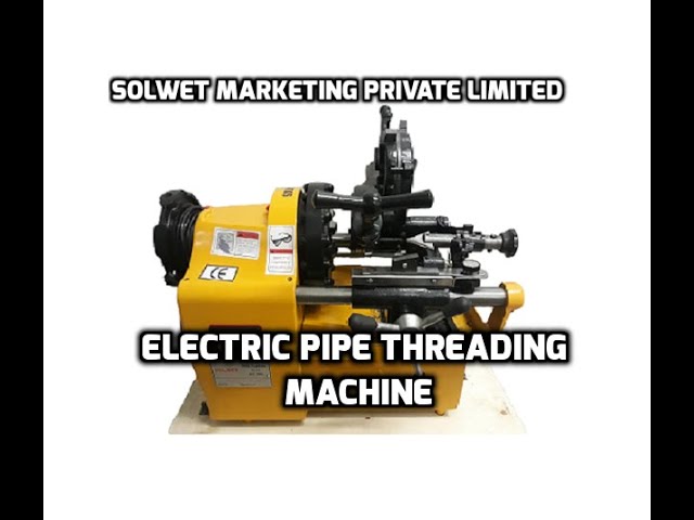 Pipe Threading Machine - GI Pipe Threading Machine 2-1/2 - 6 inch ...