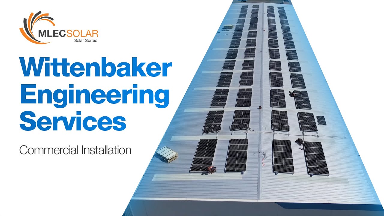 Wittenbaker Engineering Services - MLEC Solar Commercial Installation
