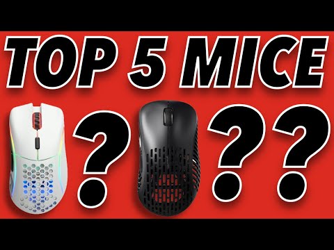 The Top 5 Gaming Mice, BEST OF THE BEST!