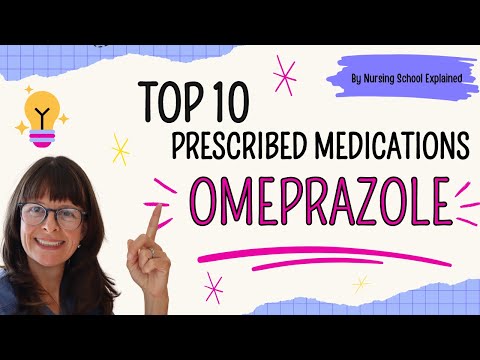 Top 10 Prescribed Medications: OMEPRAZOLE #pharmacology