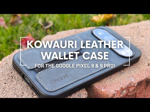 Kowauri Leather Wallet Case for the Google Pixel 9 & 9 Pro (Case Review)!
