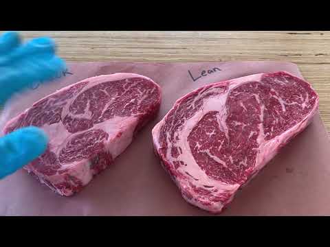 NOWYOUKNOW... Lean End vs Chuck End ribeye