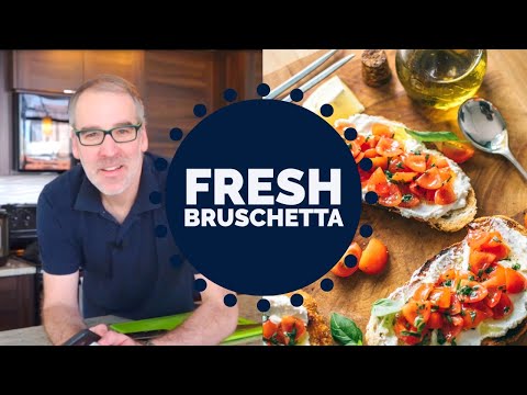 BRUSCHETTA | Easy Italian Appetizer | Bruschetta Recipe