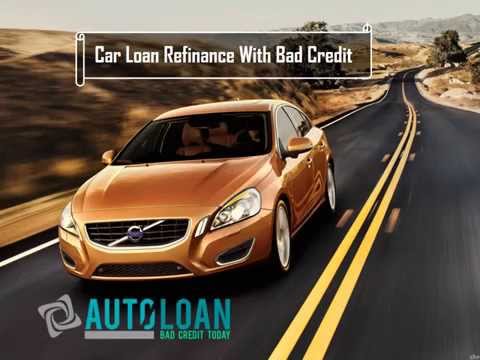 Refinancing Car Loans with Bad Credit