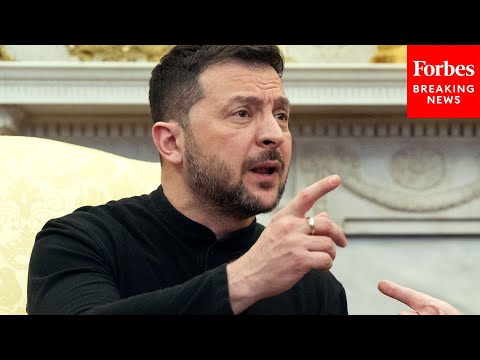 Zelensky Asked Point Blank, 'Why Don't You Wear A Suit?' In Oval Office Meeting With Trump