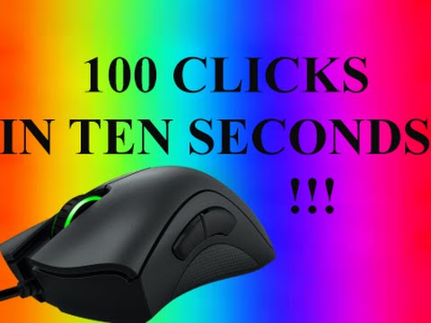 100 CLICKS IN 10 SECONDS?!?!??!?!