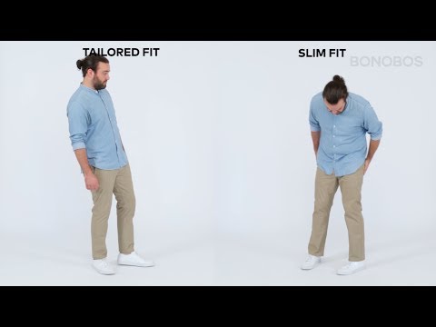 What's the Difference Between Bonobos' Slim and Tailored Fits? | Bonobos