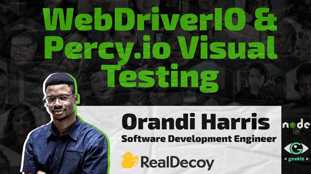 Demystifying Visual Testing with WebDriverIO & Percy.io
