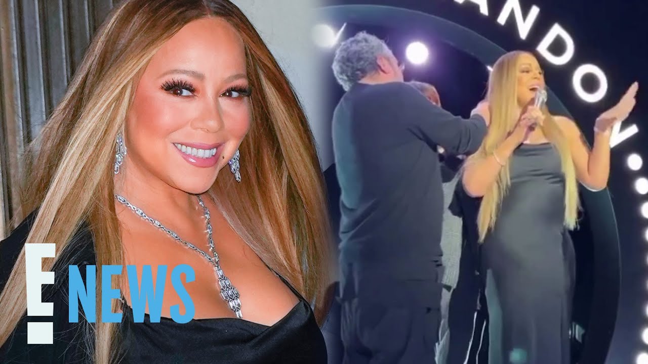 See Mariah Carey's Onstage Wardrobe Malfunction | E! News