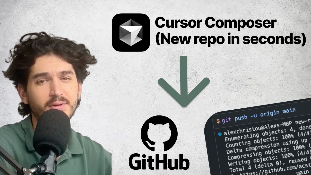 Create a new github project in seconds with Cursor