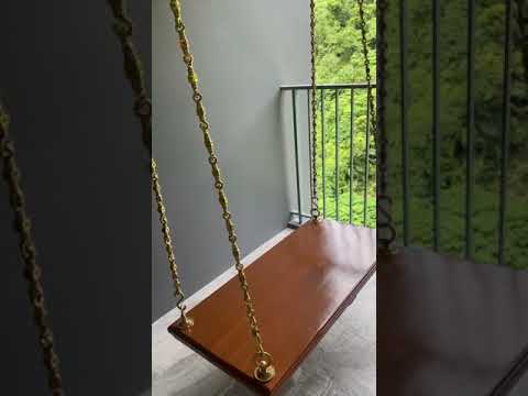 Living Room Swing - Teak Wood Traditional Swing Oonjal Jhula For Indoor ...