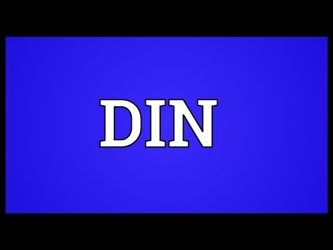 DIN Meaning