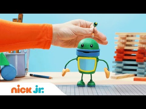 How to Build Your Own Bot from Team Umizoomi 🖌️ | Stay Home #WithMe | DIY Crafts | Nick Jr.