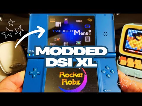 What's on this Modded Nintendo DSi XL?