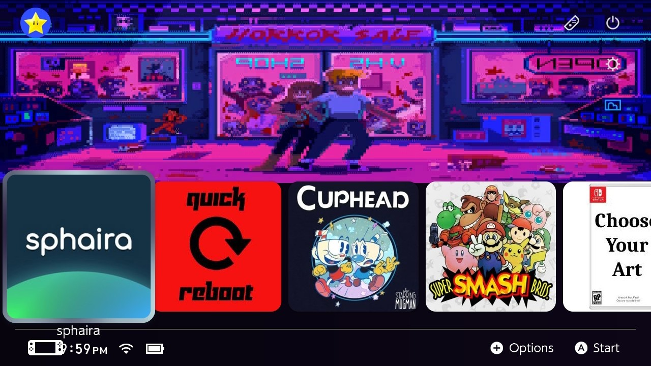 Themes on switch firmware 22.0.0 working (kinda) lock screen issue