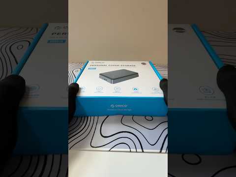 Unbox ORICO Nas Private Cloud Storege Model: CD2510 1 Bay 3.5” HDD #orico #cloud #nas #cloudstorage