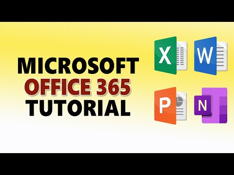 Microsoft Office.Com 365 Tutorial: [ Excel, PowerPoint, OneNote & Word Online ]