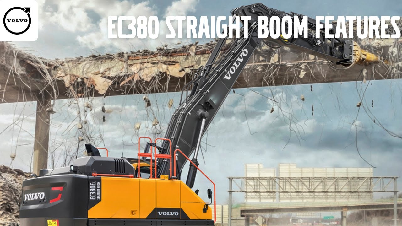Volvo EC380 Straight Boom: Top Demolition Features