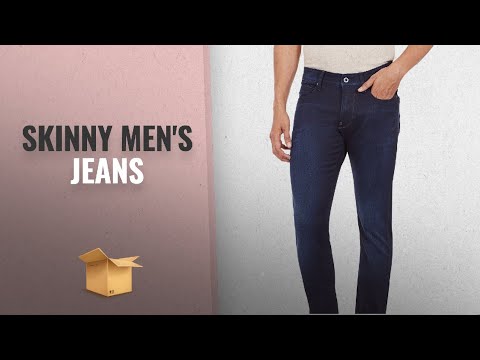 Men's Skinny Jeans Hot New Arrivals Sep 2018: G-Star Men's Revend Skinny Jeans, Blue (Dark Aged),