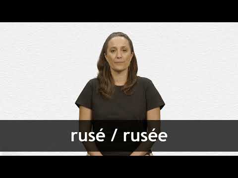 English Translation of “RUSÉ” | Collins French-English Dictionary