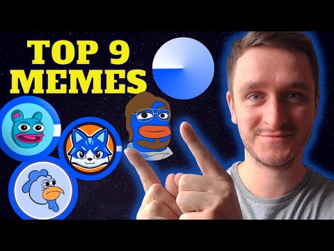Top 9 Base Memecoins - BRETT, NORMIE, TOSHI, DEGEN, ROOST
