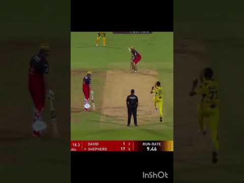 Brutal Hitting by Romario Shepherd – Khaleel Ahmed’s Worst Over! ???????? #shorts" #viratkohli #ipl2025