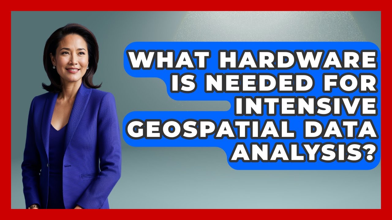 What Hardware Is Needed For Intensive Geospatial Data Analysis? - The Student Atlas
