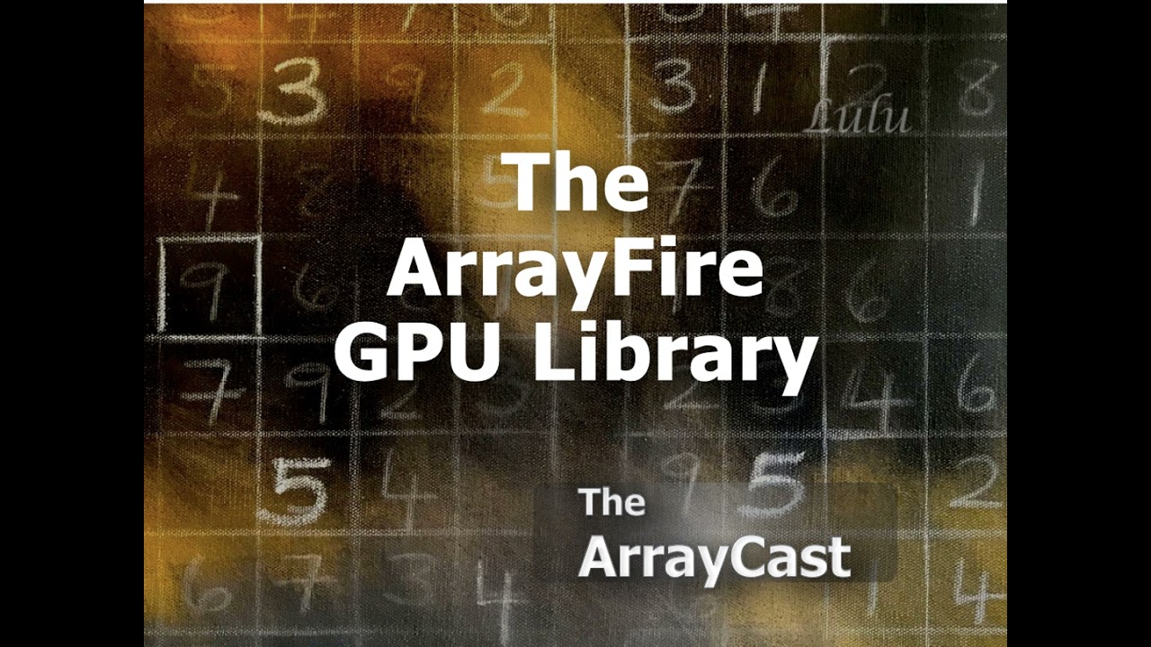 The ArrayFire GPU Library