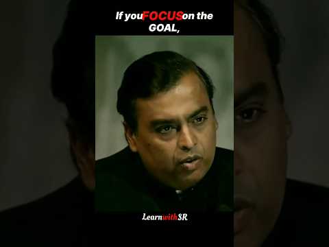 DREAM BIG ???????? : Mukesh Ambani #LearnwithSR #shorts