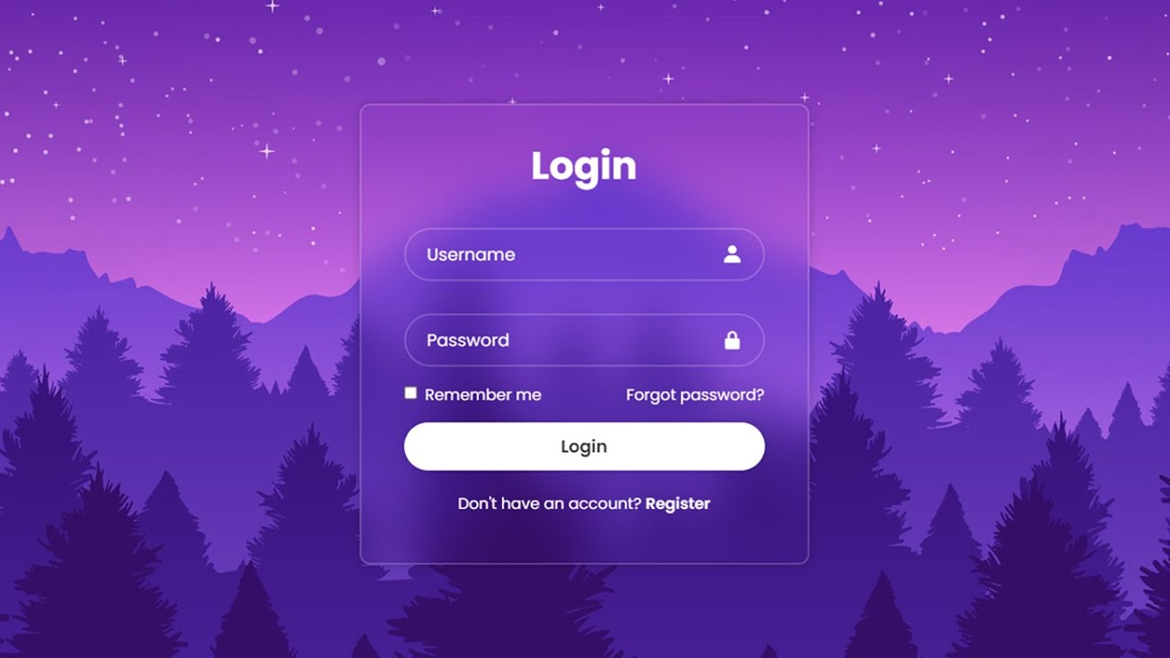 Creating a Simple Login Form Using HTML and CSS | Galaxy.ai