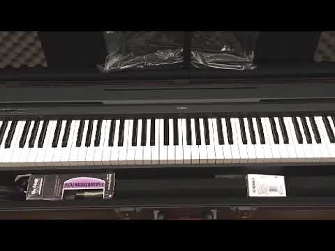 Yamaha Weighted Digital Piano P-71 Black Mint Condition | Reverb