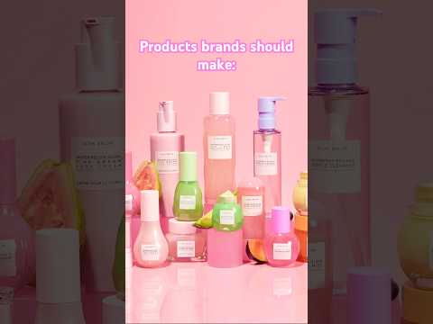 products brands should make! 🩷💚 #fyp #viral #makeup #skincare #blowup #preppy #embreigh