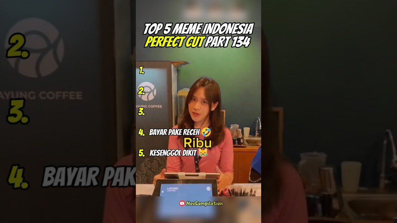 Top 5 Meme Indonesia Perfect Cut pt.134 🗿 #youtubeshorts #shorts #shortslucu #viral #fyp