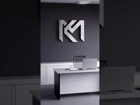 K+M logo design by photoshop #ytshorts #youtubeshorts #shorts #viral #viralvideo #viralshorts