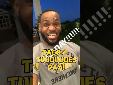 Lebron & Bronny James TACO TUESDAY with SPECIAL guest 🌮👀