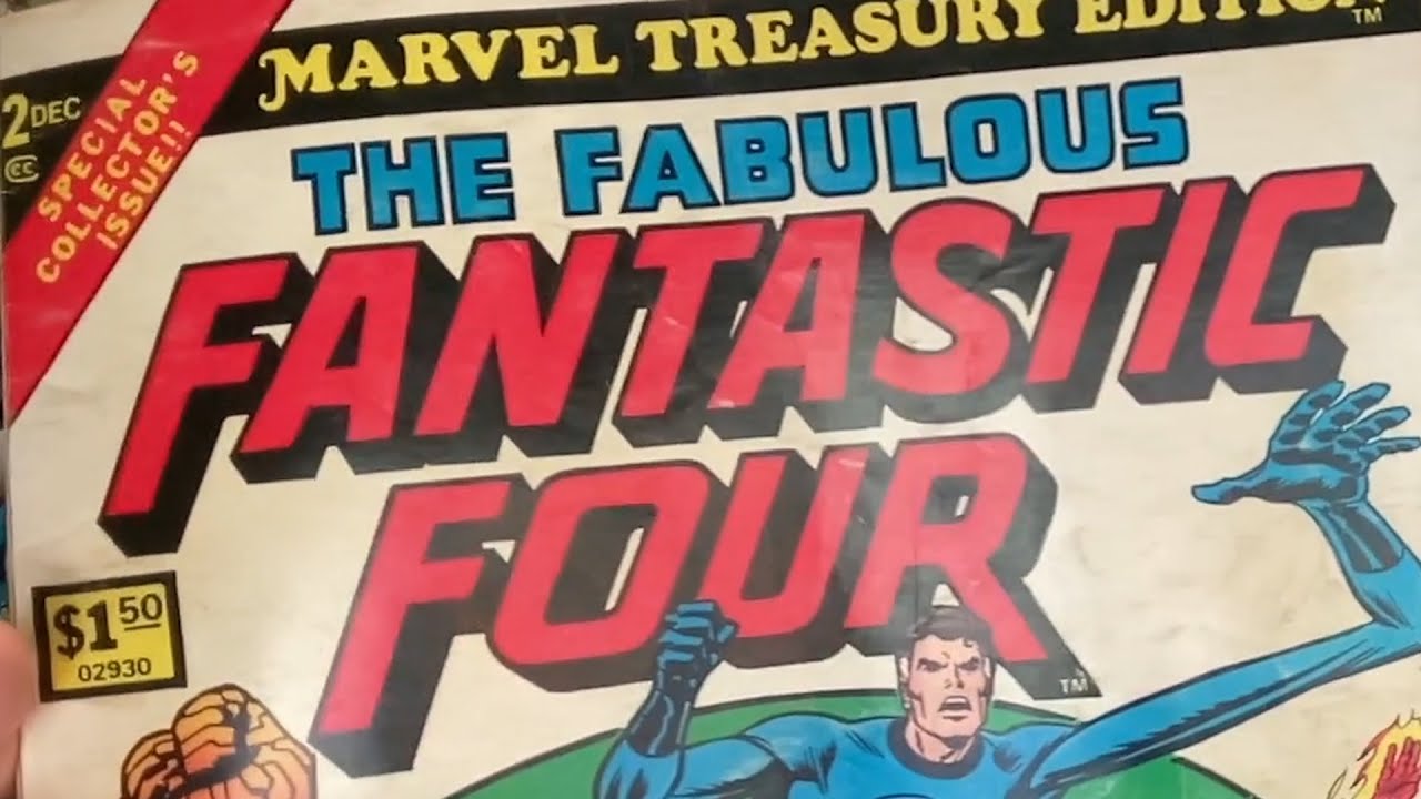 Fantastic Four Marvel Treasury Edition Issue 2 1974 Comic Review