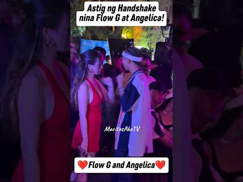 OMG! ASTIG NAMAN NG HANDSHAKE NINA FLOW G AT ANGELICA YAP!❤️ #shorts @MaritesAkoTV