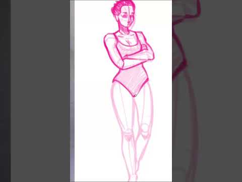 Is digital gesture drawing even gesture drawing? I guess it’s more like a pose study? #sketch