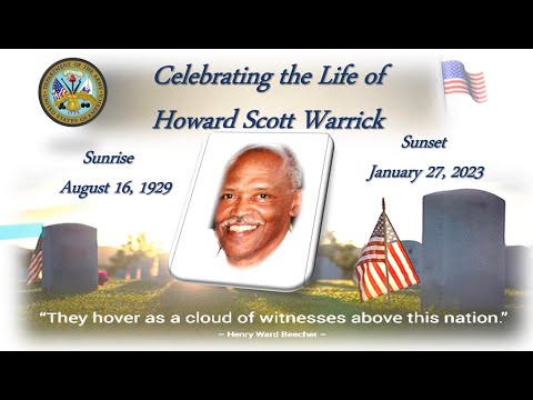 Celebrating the Life of: Howard Scott Warrick